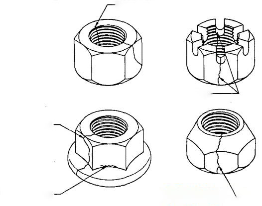 Types And Causes Of Nut Surface Defects-Cracks| Xinchi
